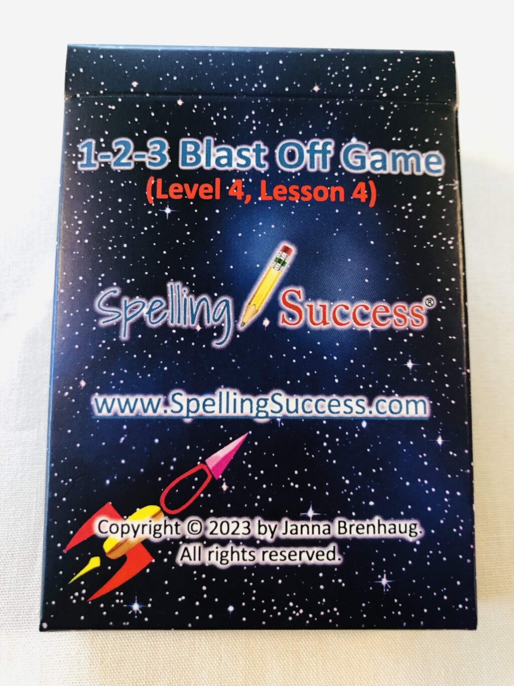(Level 4, Lesson 4) 1-2-3 Blast Off Game – Spelling Success | Fun ...
