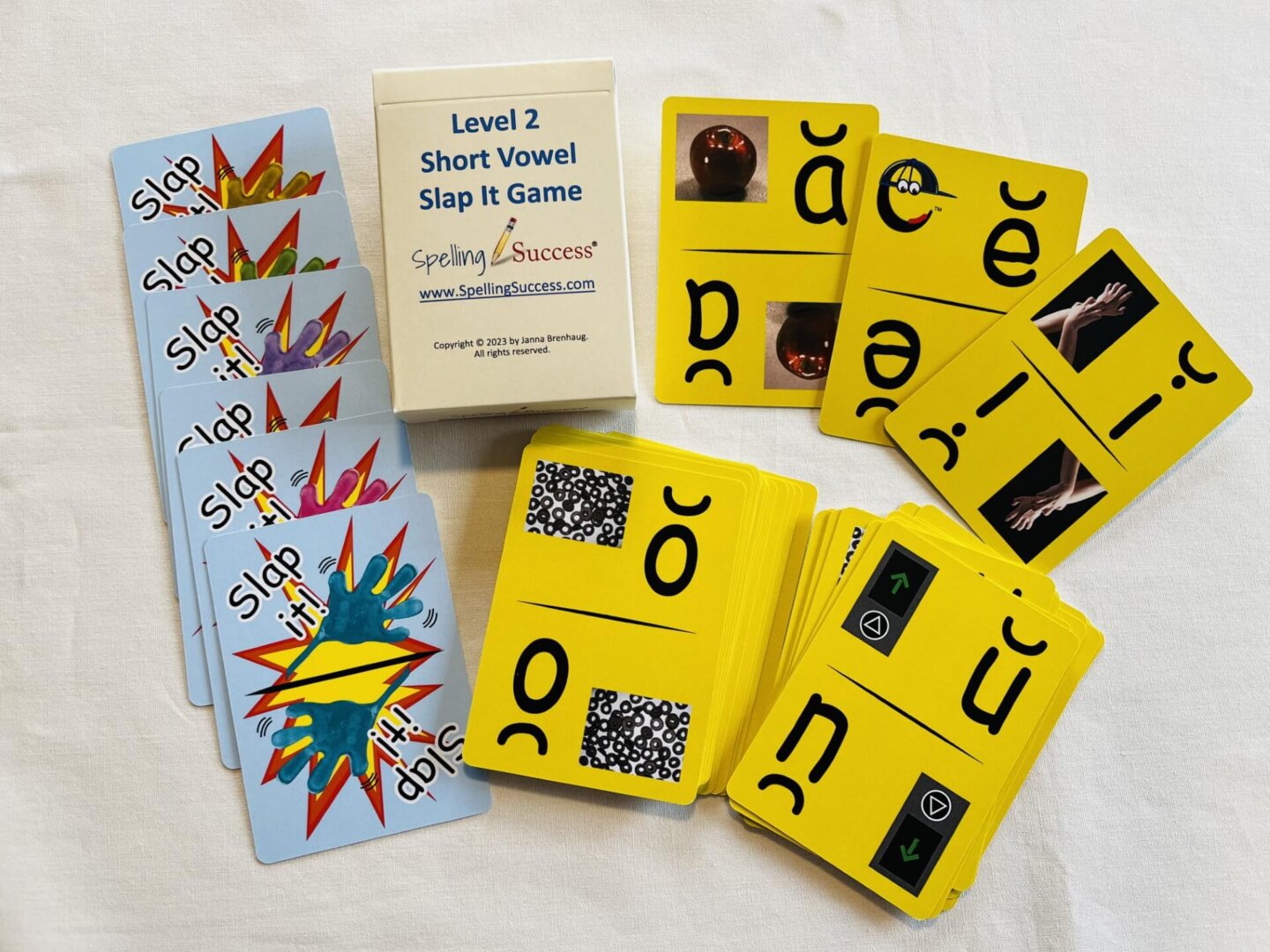 Level 2 – Short Vowel Slap It Game – Spelling Success | Fun Educational ...