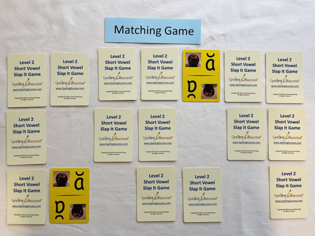 Level 2 – Short Vowel Slap It Game – Spelling Success | Fun Educational ...